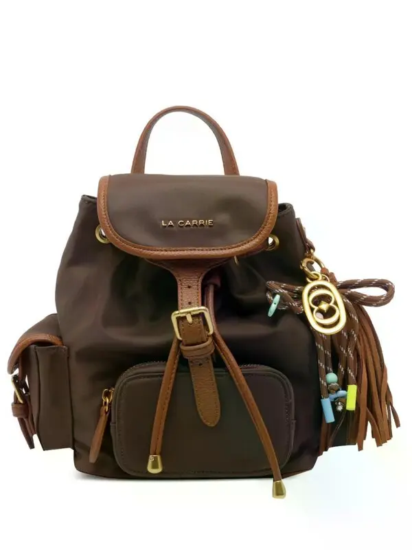 LA CARRIE Dark Wave Backpack - Brown