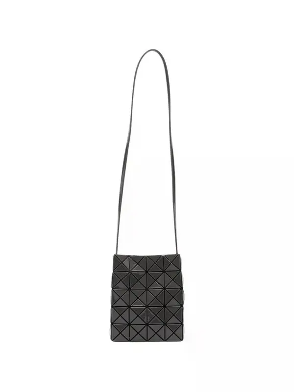 Issey Miyake Lucent Geometric-pattern Crossbody Bag - Grey