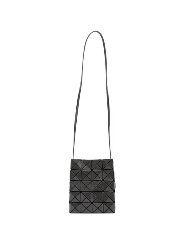 Issey Miyake Lucent Geometric-pattern Crossbody Bag - Grey
