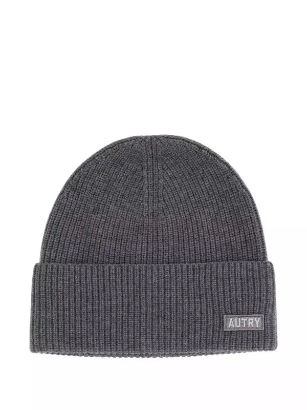 AUTRY Ribbed-knit Beanie Hat