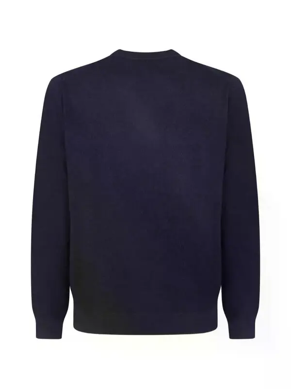 DELL'OGLIO Crew-neck Knitted Sweater