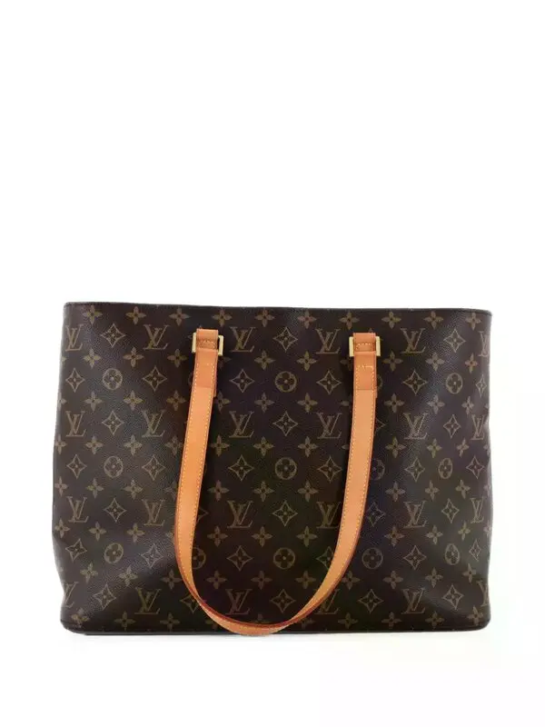LOUIS VUITTON Luco Handbag Monogram Canvas Tote Bag