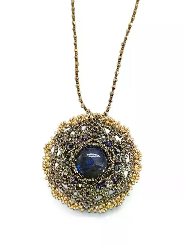 MADISON Mandala Dreamer Labradorite Pendant Necklace