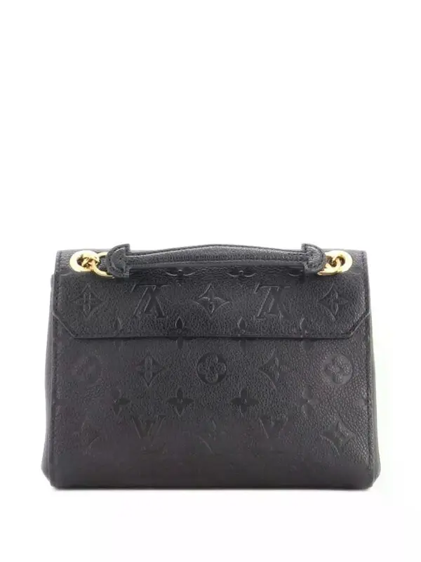 LOUIS VUITTON Vavin Handbag Monogram Empreinte Leather Bb Crossbody Bag - Black