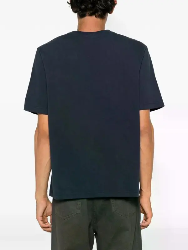 Maison Kitsuné Logo-embroidered T-shirt