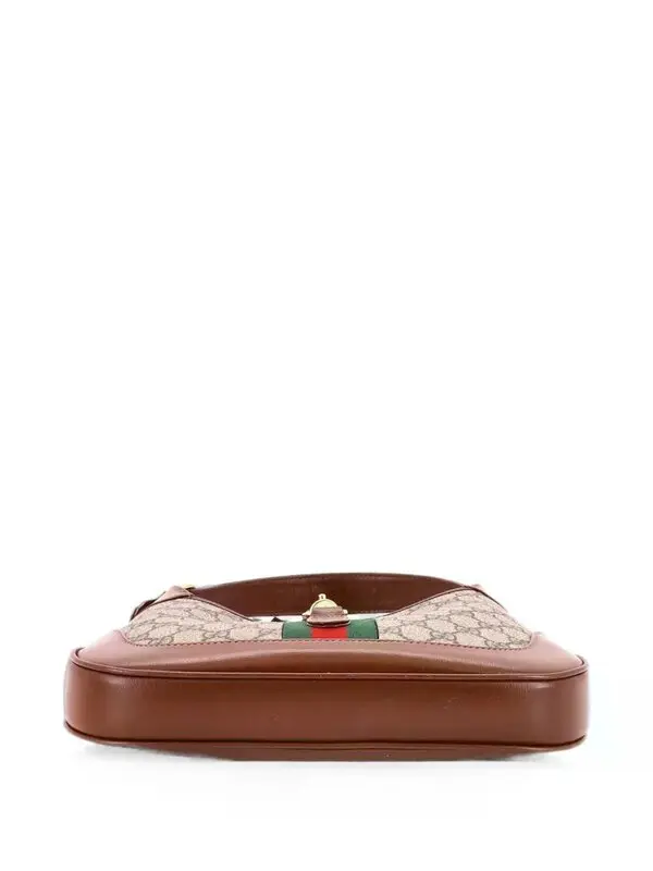 Gucci Jackie 1961 Gg Coated Canvas Small Hobo Bag