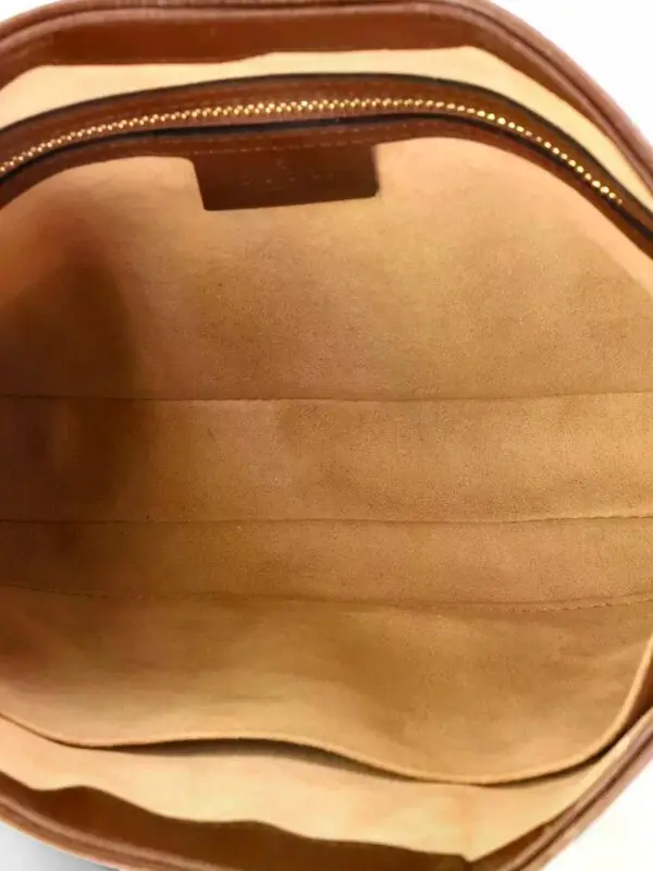 Gucci Jackie 1961 Gg Coated Canvas Small Hobo Bag