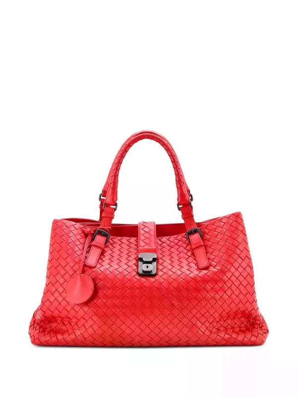 Bottega Veneta Roma Bag Intrecciato Nappa Medium Tote Bag
