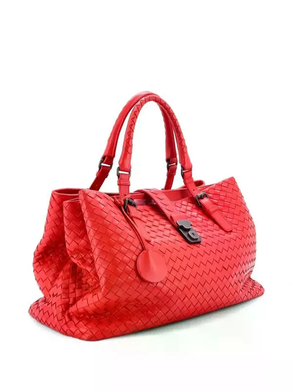Bottega Veneta Roma Bag Intrecciato Nappa Medium Tote Bag
