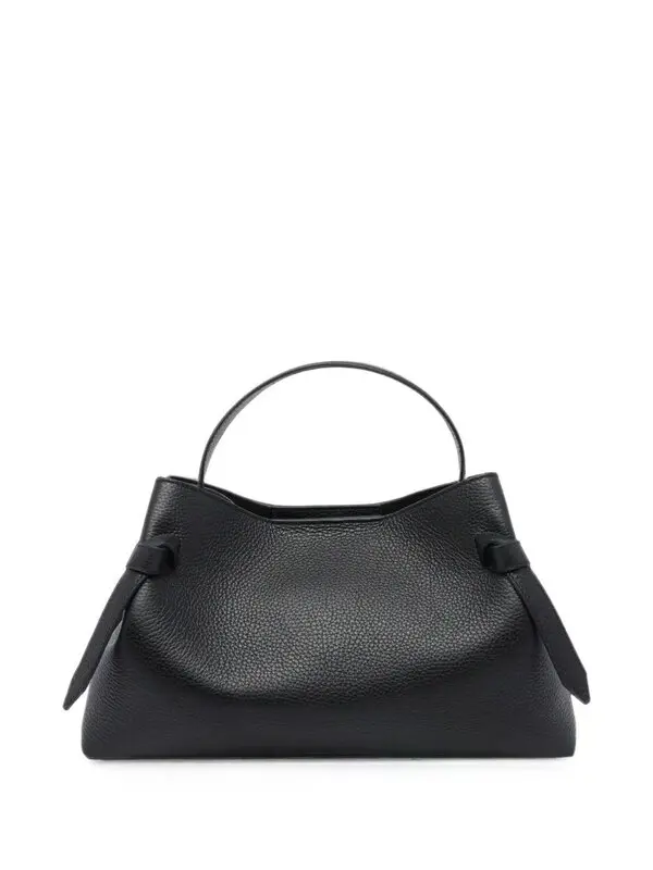 Yuzefi Gyoza Pebble-grain Leather Handbag