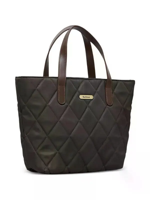 Barbour Quilted Tote Bag