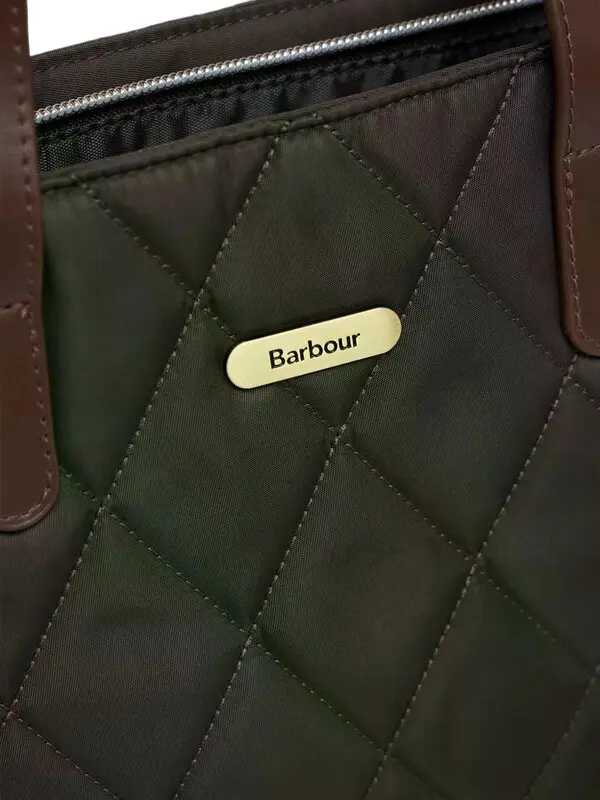 Barbour Quilted Tote Bag