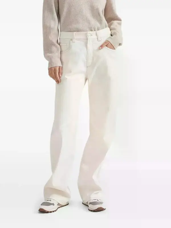Brunello Cucinelli Straight-leg Five-pockets Trousers