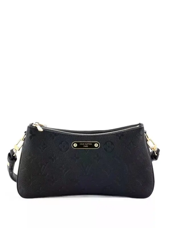 LOUIS VUITTON Liv Pochette Monogram Empreinte Leather Shoulder Bag