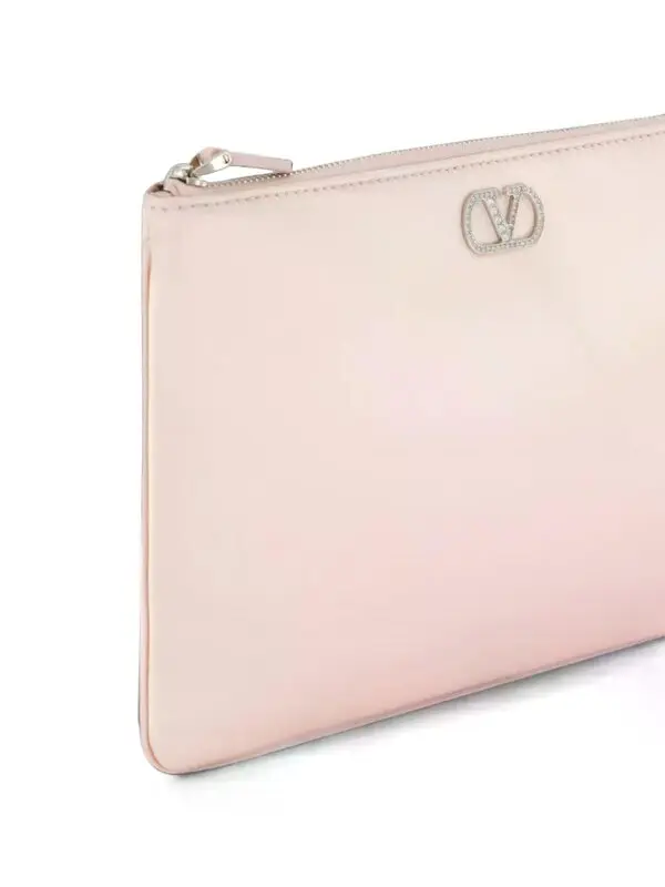Valentino Garavani Vlogo Signature Crystal Clutch Bag