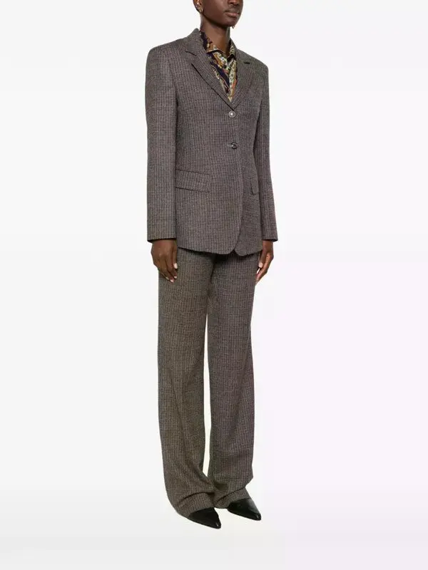 Etro Patterned Single-breasted Jacket