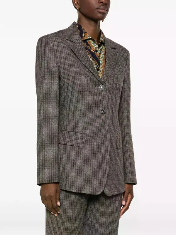 Etro Patterned Single-breasted Jacket