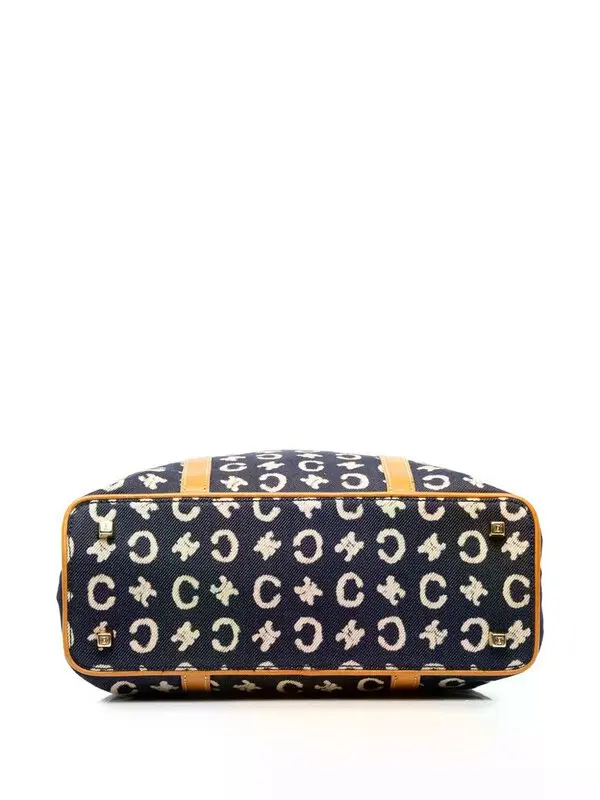 Celine 2000 C Macadam Denim Handbag