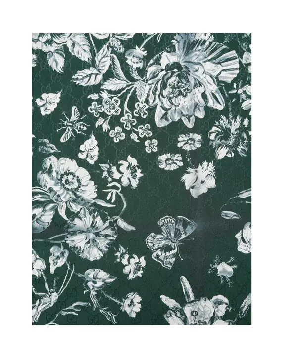 Gucci Printed Silk Scarf