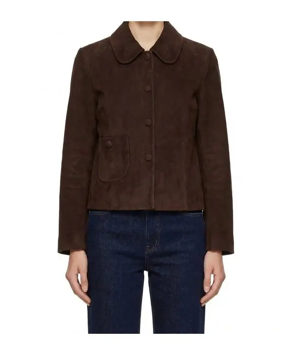 Ba&sh Milas Round Collar Jacket - No