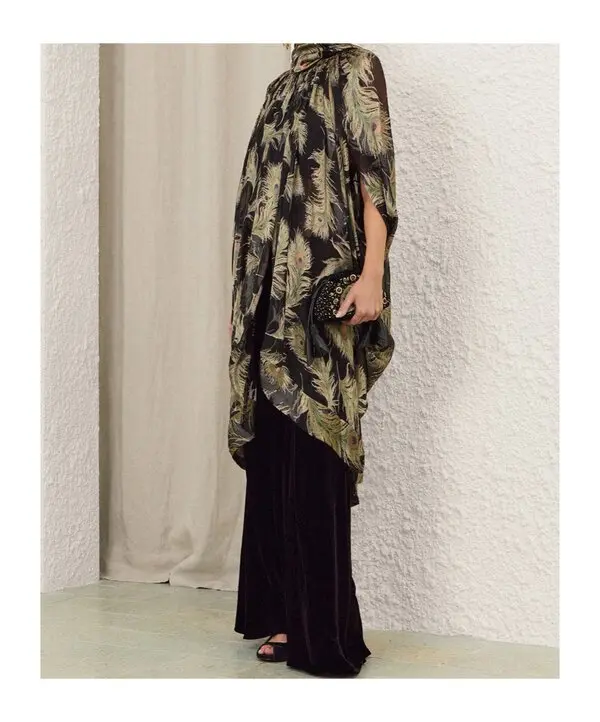Zimmermann Ascent Burnout Halter Blouse