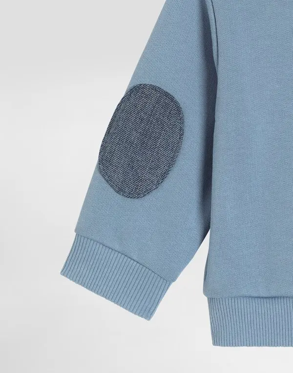 Dolce & Gabbana Logo-appliqué Press-stud Sweatshirt