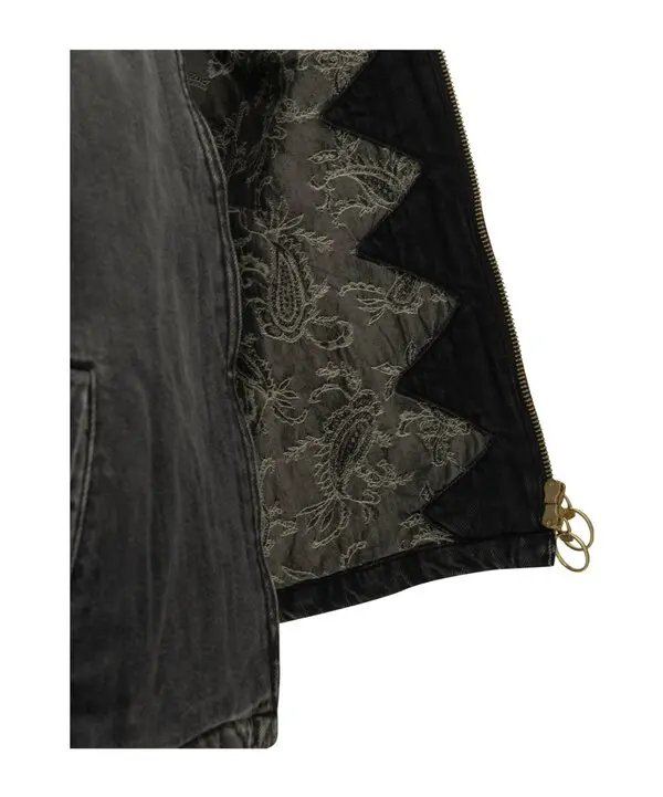 Kapital Hacksaw' Denim Jacket - Black