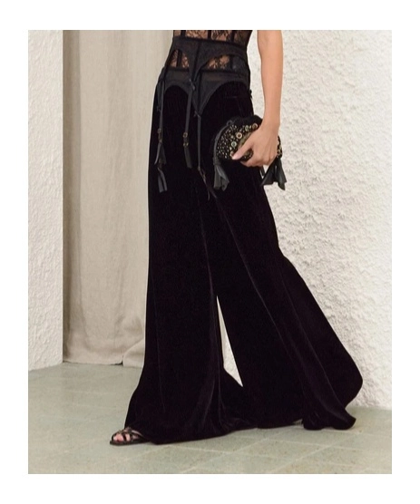 Zimmermann Ascent Velvet Relaxed Pants