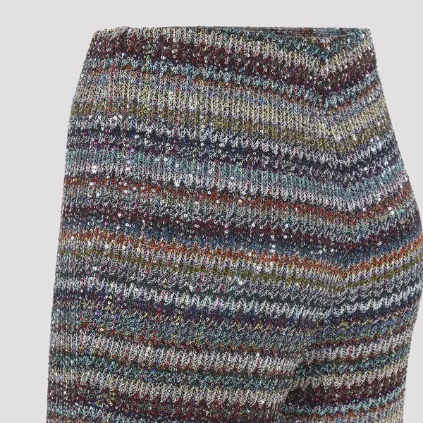 Missoni Sequined Flared Knit Pants