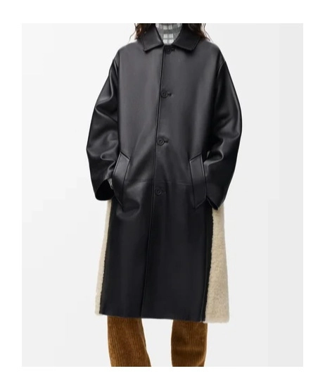 Loewe Coat In Nappa Lambskin