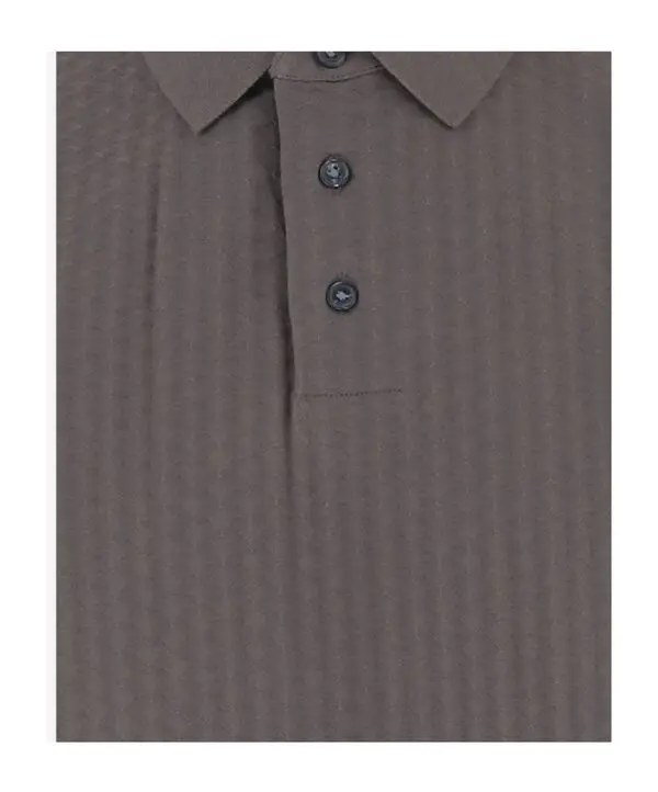 Emporio Armani Us Exclusive Jacquard Jersey Polo Shirt
