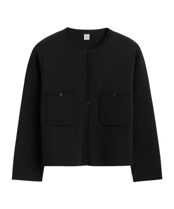 TOTEME Compact-knit Cardigan