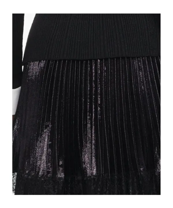 SELF-PORTRAIT Long-sleeved Dress