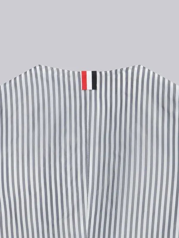 Thom Browne Super 120's Twill 5-button Vest