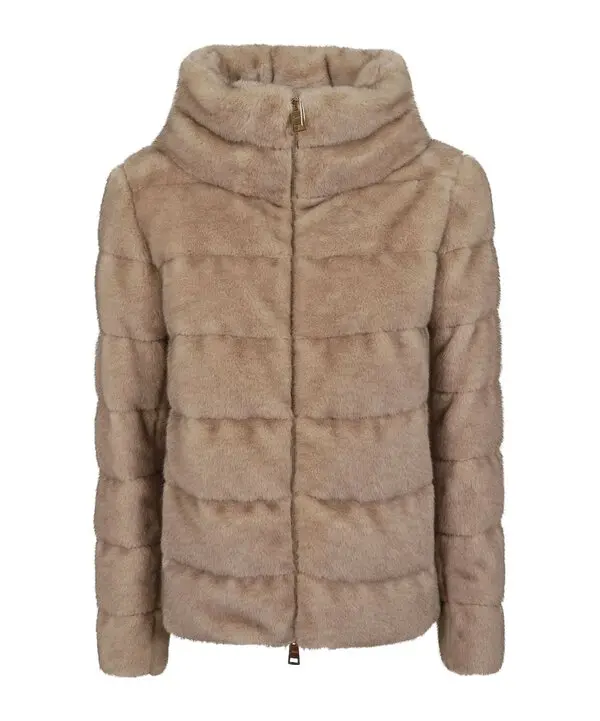 Herno Quilted High-neck Down Jacket - No