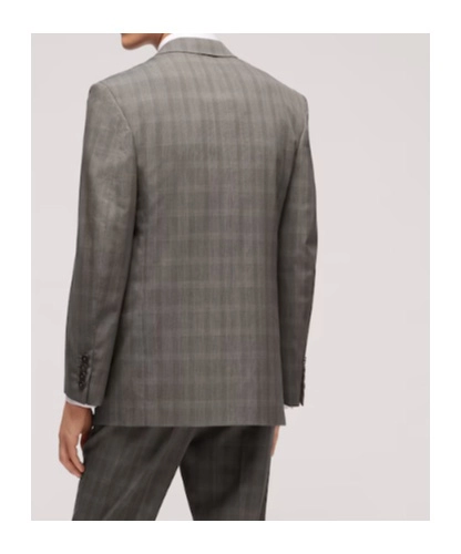 Gucci Prince Of Wales Wool Jacket - Gray