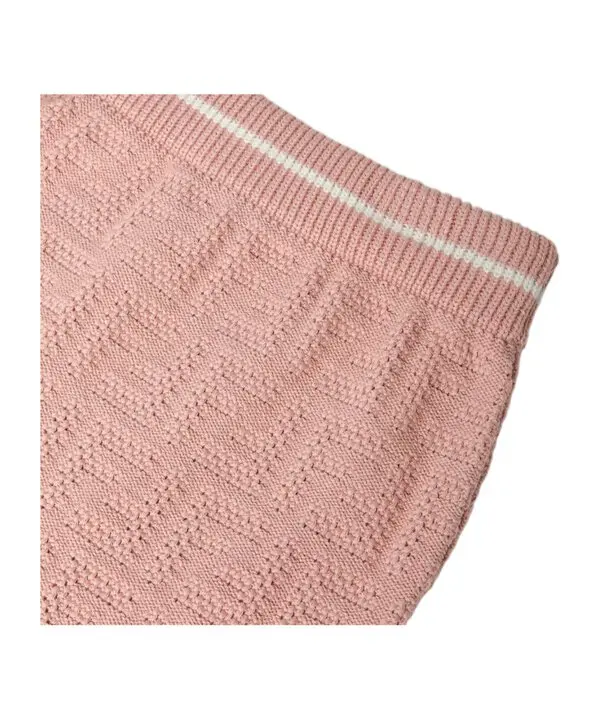 Fendi Ff Monogram Knit Skirt