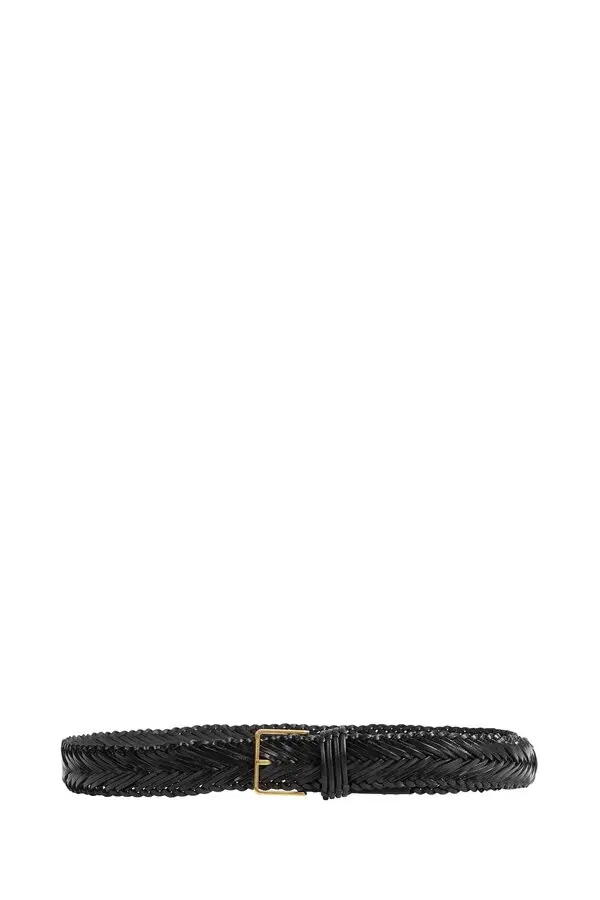 THE ROW Fisherman Belt - Black