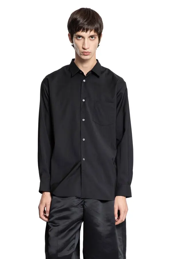 Comme Des Garçons Wool Pocket Shirt