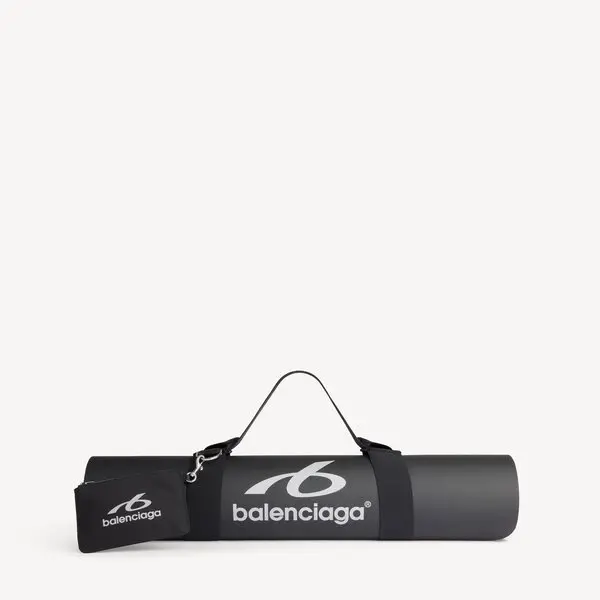 Balenciaga Techwear Fitness Mat - Black