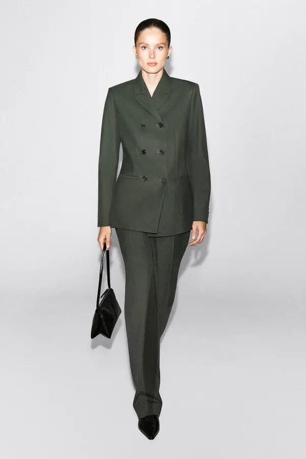 Cos Tailored Twill Flared Pants