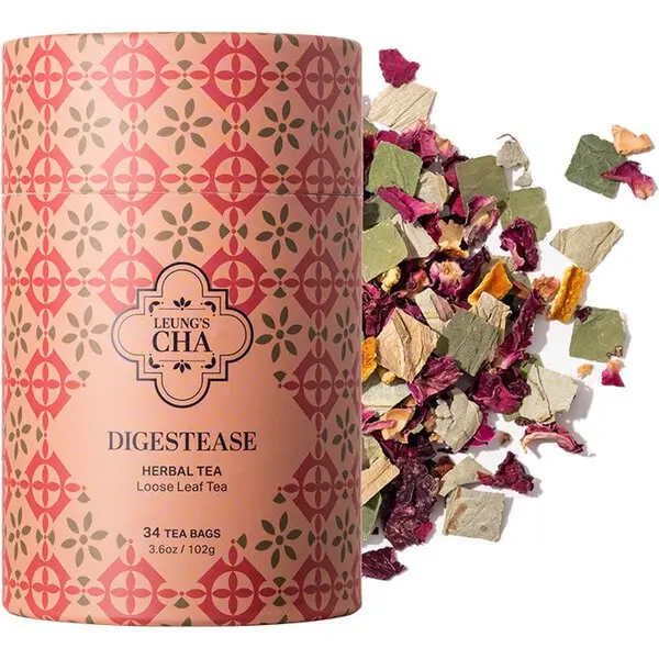 LEUNG'S CHA Digestease Herbal Tea 100 G - Na