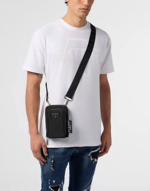 Philipp Plein Nylon Smartphone Bag