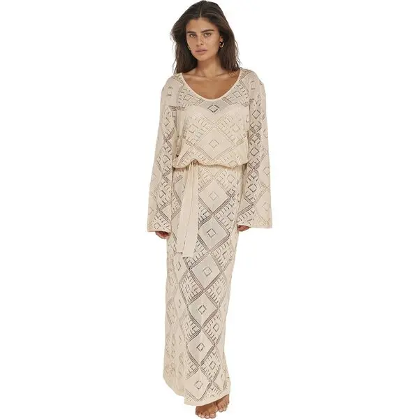 BEACH LIFE BY GOTTEX Belinda Maxi Dress Cover-up - Sand