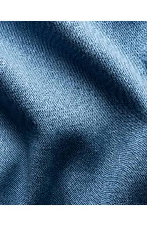 Eton Stretch Denim Shirt - Medium Blue