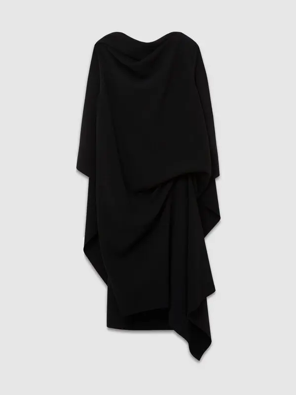 REISS Cassia Draped Sleeveless Mini Dress