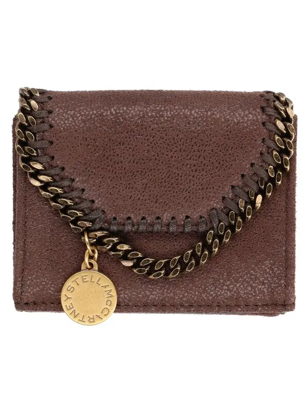 Stella McCartney Portafoglio Trifold "falabella" Con Catena