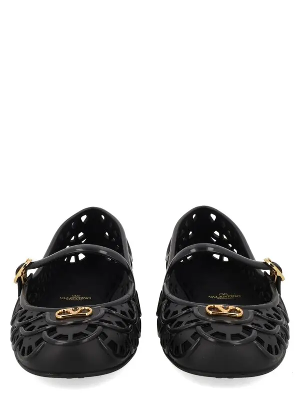 Valentino Garavani Ballerina "ondette" Con Motivo Scallops