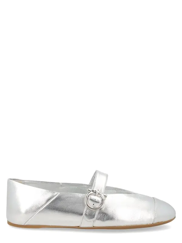 FERRAGAMO Ballerina "nena" Con Fibbia Gancini