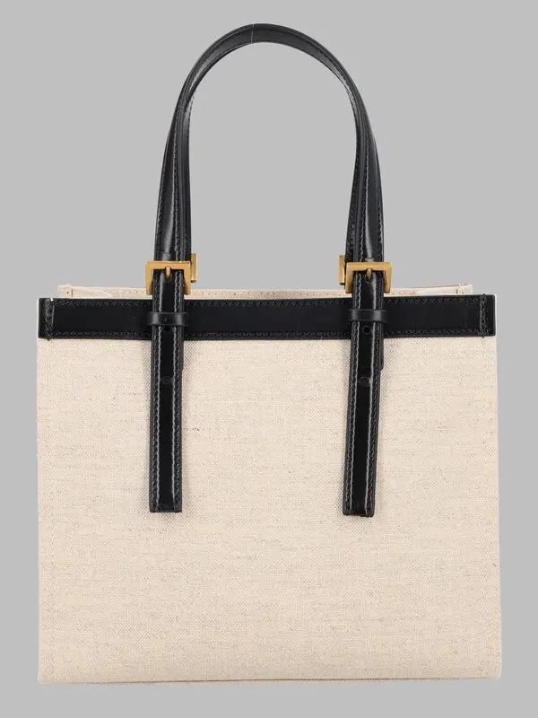 Versace Borsa Tote "rivière" Mini - Ivory